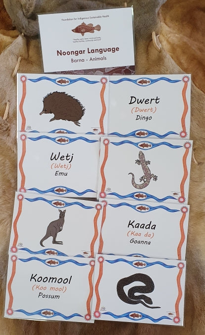 Noongar Language Flash Cards - Animals | FISH - Foundation for ...