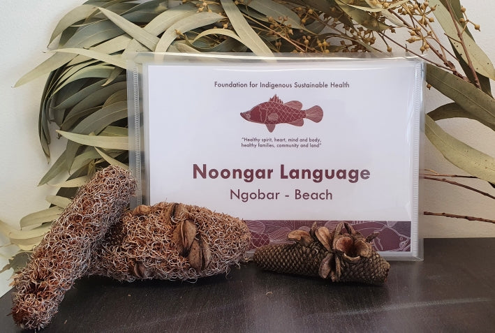 Noongar Language Flash Cards - Beach | FISH - Foundation for Indigenous ...